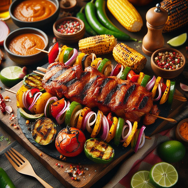 Delicious Al Pastor Pork Tacos: Grilled to Perfection in 30 Minutes