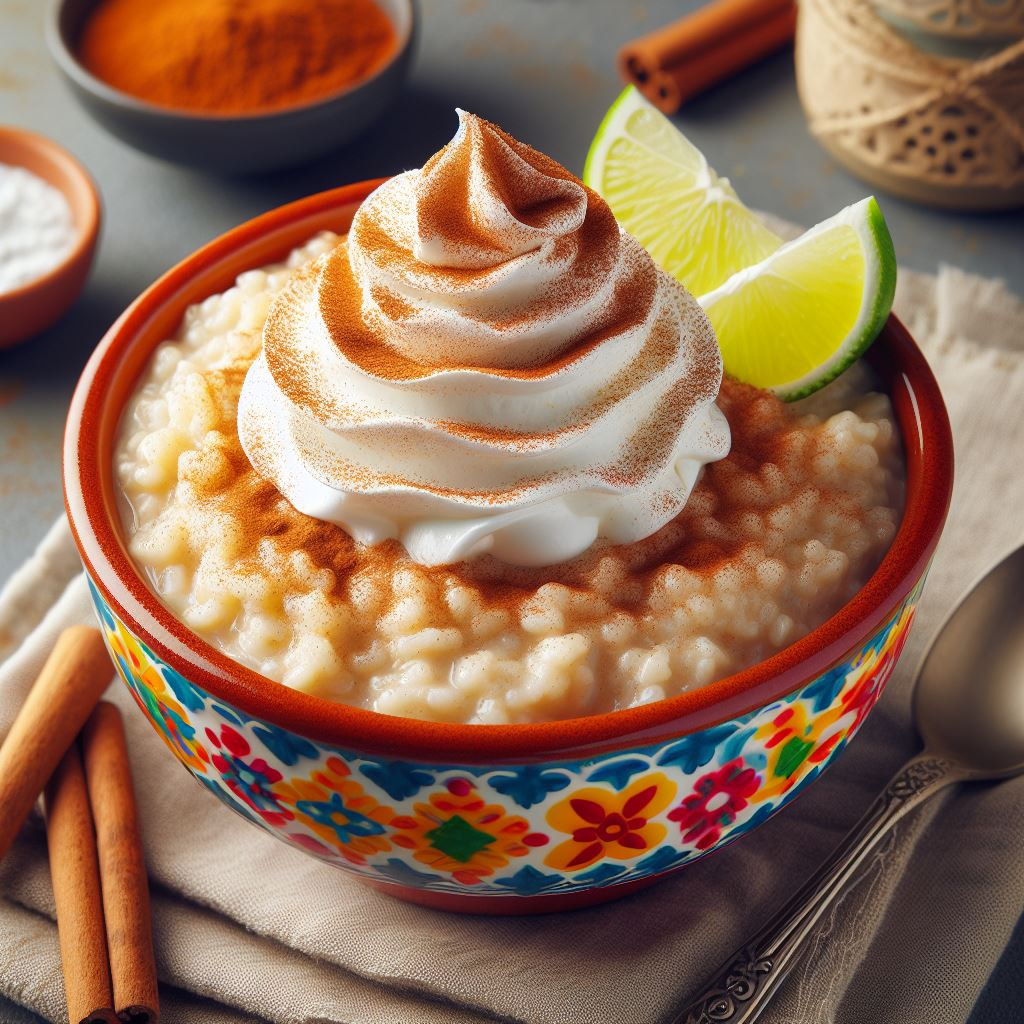 Mexican Fiesta Rice Pudding