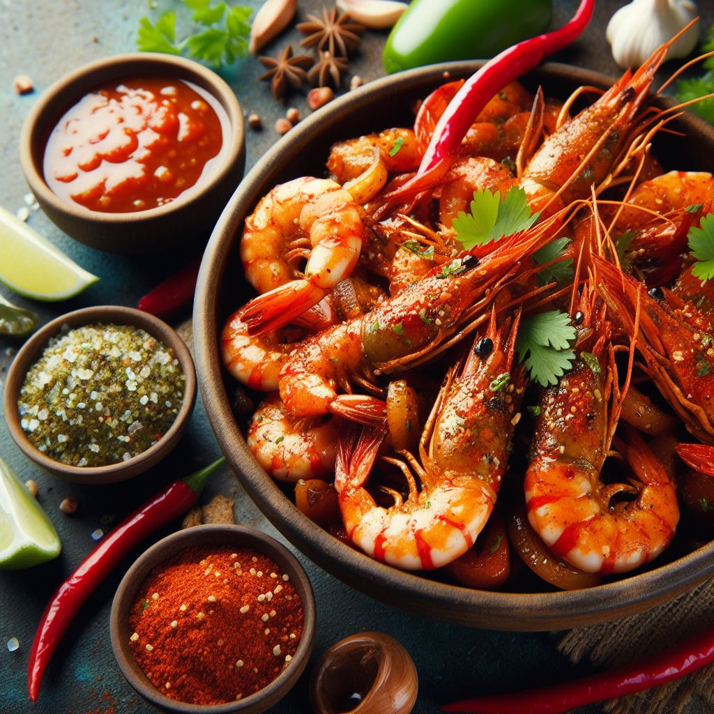 Camarones a la Diabla (Spicy Devil Shrimp)